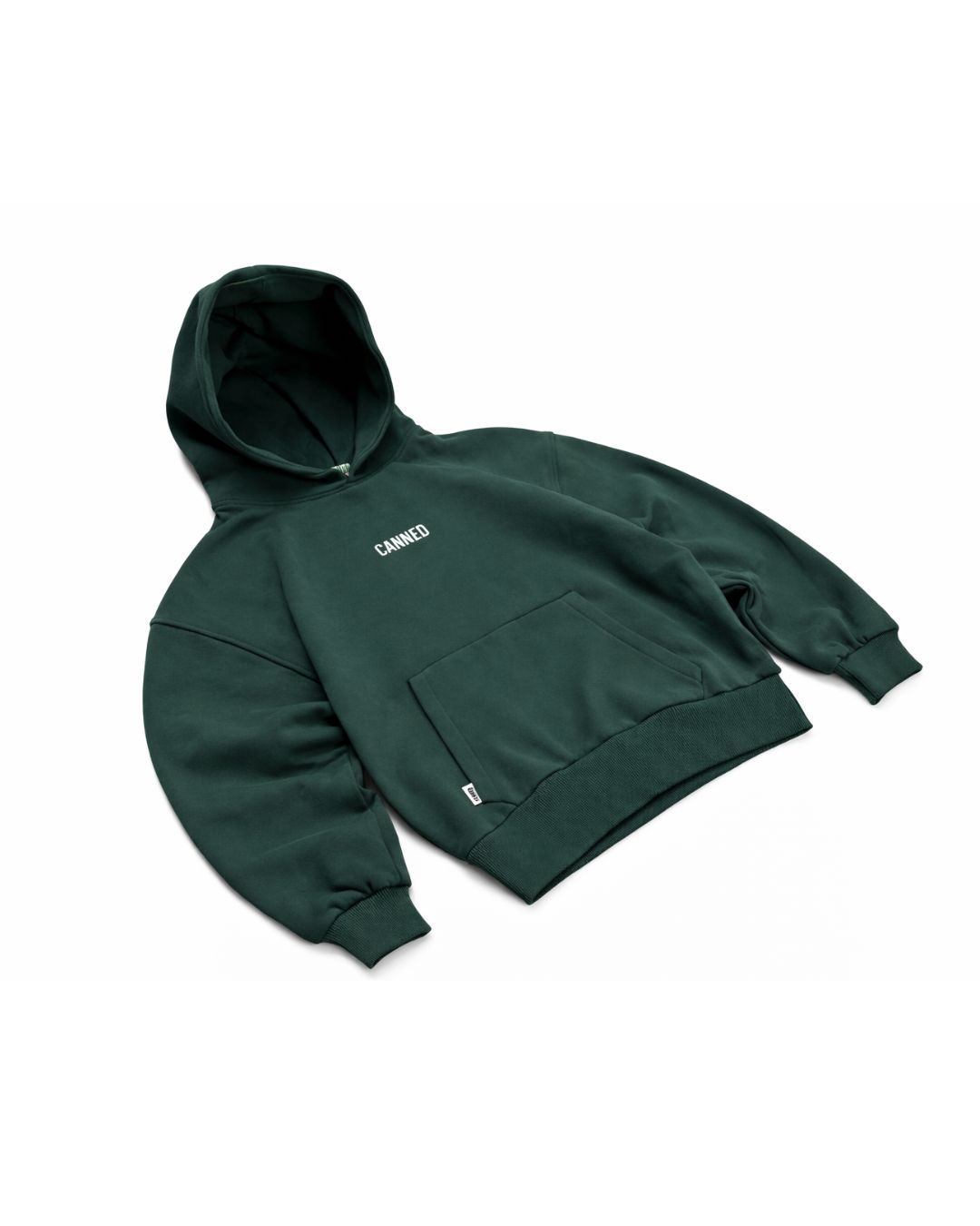 Haki Yeşil Heavyweight Boxy Fit Hoodie – Canned Clothing Studio